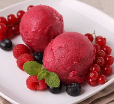 You Can Make this Fabulous Raspberry Sherbet at Home