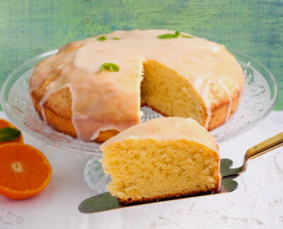 A light fresh orange cake, an easy bundt cake recipe.