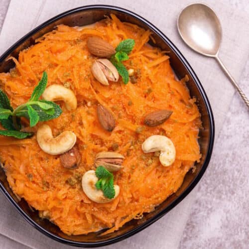 Carrot pudding or carrot halwa recipe is surprisingly delicious.