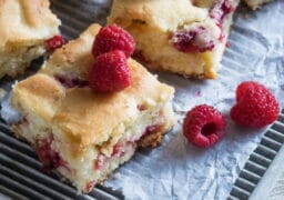 Raspberry cake, an easy cake recipe, with cake baking tips.